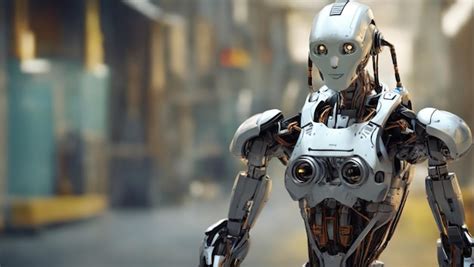 premium ai image anthropomorphic robot ai