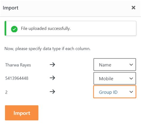 Import Subscribers Using A Csv File Wp Sms Wordpress Sms Plugin