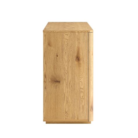Agnes Curved Edge 2 Door 3 Drawer Wide Sideboard Natural