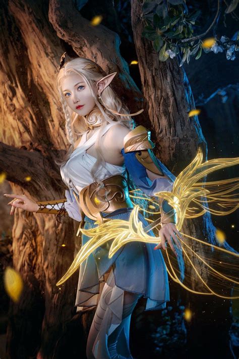 超清壁纸王者荣耀艾琳真人版cosplay 搜狐大视野 搜狐新闻