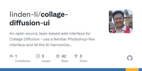 issues · linden li collage diffusion ui · github