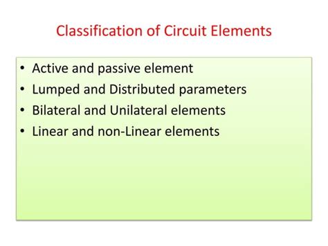 Introduction To Circuit Theory PPTX Computer Networking Computing