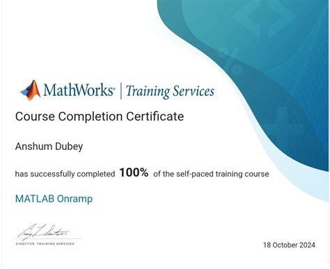 Matlab Learningjourney Innovation Skillbuilding Continuousimprovement Anshum Dubey