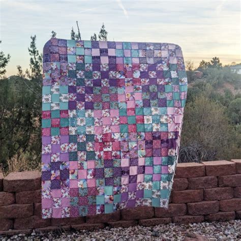 Easy Nine Patch Quilt Pattern For Beginners Patchwork Posse