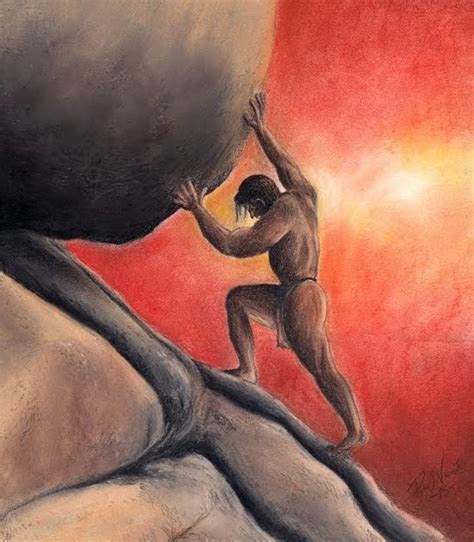 Myth Of Sisyphus Painting At Explore Collection Of