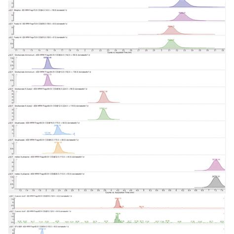 Chromatograms After Additional Injection Of Approximately 005 Mgkg