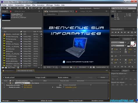 Export A Big Adobe After Effect Animation In SWF Via Adobe Flash Others Tutorials InformatiWeb