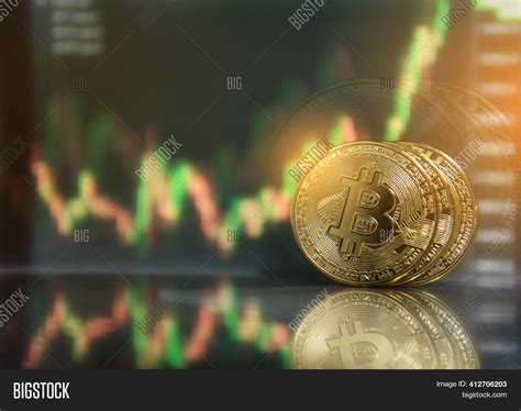 Gold Bitcoin Growth Image And Photo Free Trial Bigstock