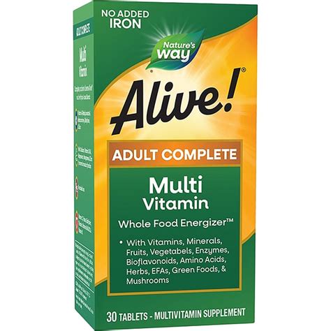 Supliment Alimentar Alive Complex Multivitamine Natures Way 30