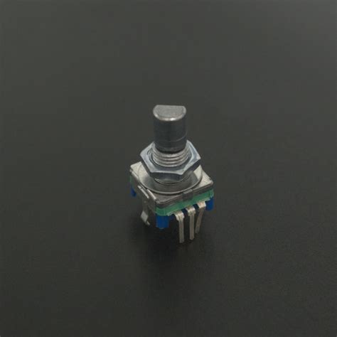 encoder rotativo con pulsador ec11 de 20 pulsos vuelta