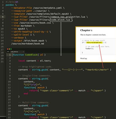 using pandoc to generate epub for featureflags book ben nadel posted