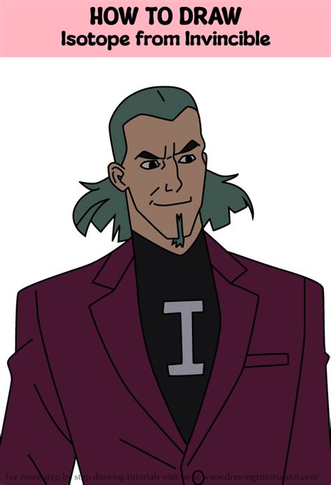 How To Draw Isotope From Invincible Invincible Step By Step