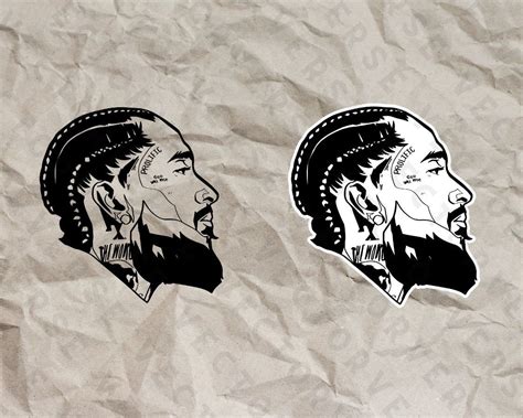 Svg Nipsey Hussle Svg Png Ai Hip Hop Svg Nipsey Hussle Etsy