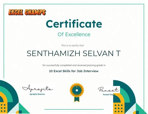 Excel Dataanalysis Professionalgrowth Continuouslearning Excelcampus T Senthamizh Selvan