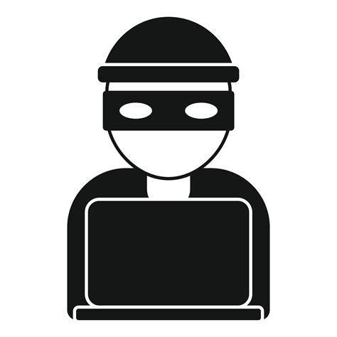 Hacker Icon Simple Style Vector Art At Vecteezy