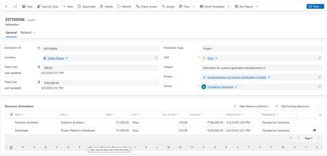 Dynapro Prospect And Project Management Solution In Microsoft Power