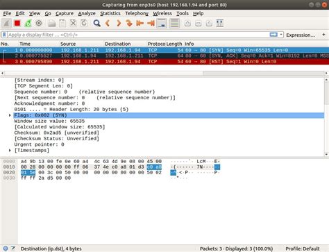 Linux Why Does My Sample Code Not Receive An Ack From A Syn Stack