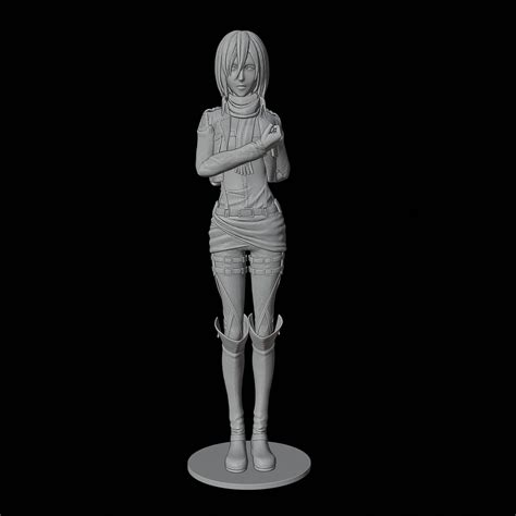 Mikasa Ackerman 3d Model By Moogar