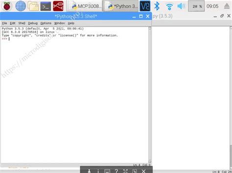 Interfacing Raspberry Pi With Adc Mcp3008