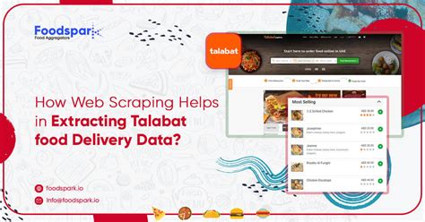 How Web Scraping Helps in Extracting Talabat food Delivery Data