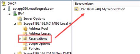 How To Create And Delete A Dhcp Reservation In Windows