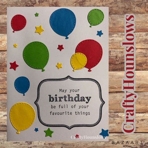 Bright And Colorful Birthday Card