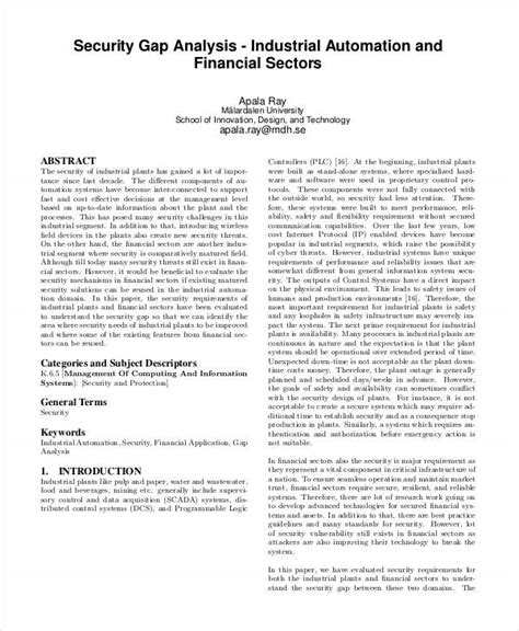 27 Gap Analysis Examples To Download