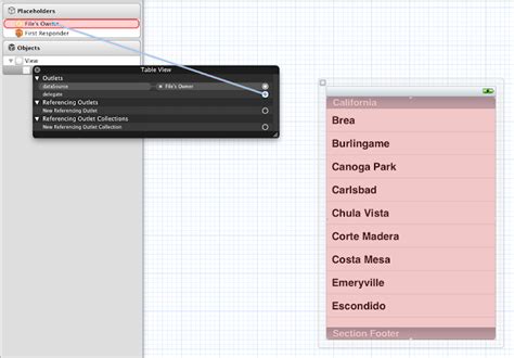 Iphone Application Table View