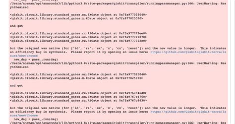 efficiency bug · issue 7352 · qiskit qiskit · github