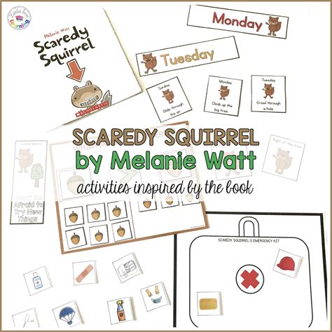 Fun And Hands On Scaredy Squirrel Activities For Preschool And Pre K