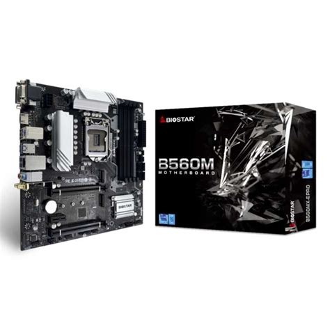 Biostar B560MX-E Pro Motherboard Silver | Techinn
