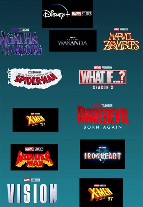 Marveldisney Plus Showsanimation Marvel Spotlight For This Year