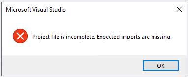 Cannot Open The Winforms Net Core Application In D Version Of VS Issue Dotnet