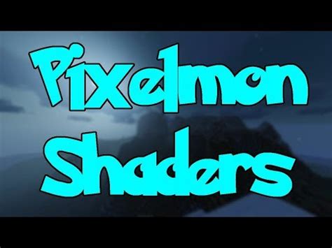 PIXELMON WITH SHADERS Minecraft Pixelmon Mod YouTube