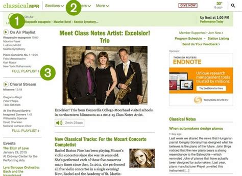 Click On Classical This Weekend A Brand New Website