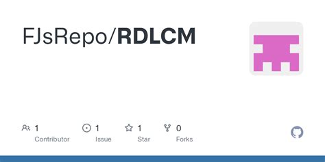 Github Fjsrepordlcm