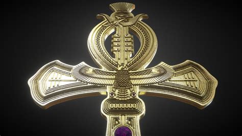The Ankh Buy Royalty Free 3d Model By Omassyx 074a2fb Sketchfab Store