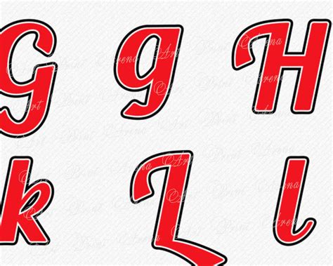 2 Layers Two Layered Svg Fonts Font Svg Bold Cursive Cricut Etsy