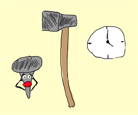 Maxwells Silver Hammer Came Down On Her Head Drawception