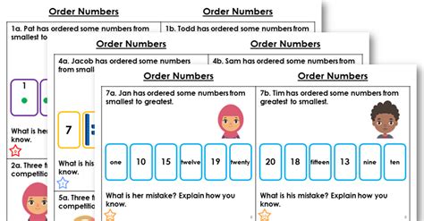 Year 1 Order Numbers Lesson Classroom Secrets Classroom Secrets