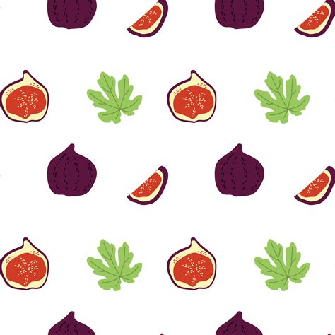 Fig Pattern Vector Art Icons And Graphics For Free Download