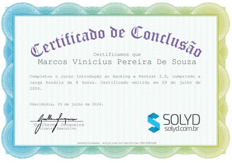 Segurançadainformação Hackingético Pentest Certificação Marcos