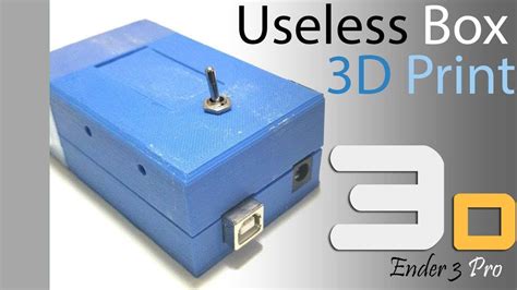 Useless Box 3d Print Ender 3 3d Print Useless Box Best 3d Printed Useless Box 2019 Youtube
