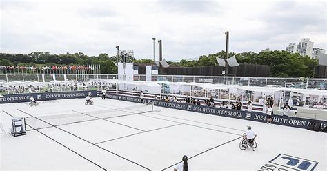 테니스 축제 2024 화이트오픈 서울 개막