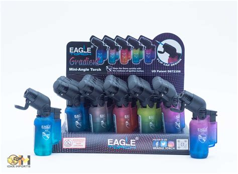 Eagle Torch Gradient Mini Angle Torch Pt116g 20ct Iowa Imports
