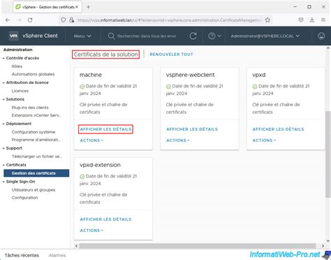 Sécuriser Laccès à Vmware Vcenter Server Vcsa En Sous Vmware