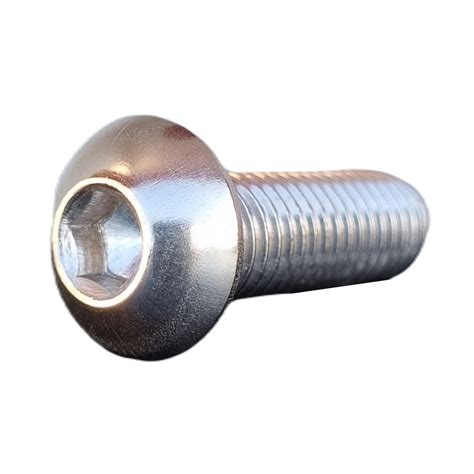 Button Head Socket Bolts Metric Coarse Fixate Fasteners