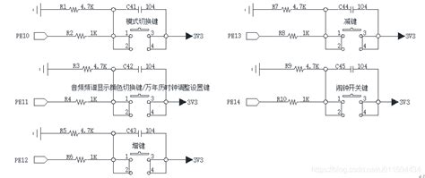 stm32f103 全彩led显示屏 万年历闹钟 fft音频频谱制作 stm32f103c8t6 ic2 hal库 cubemx 音乐闹钟