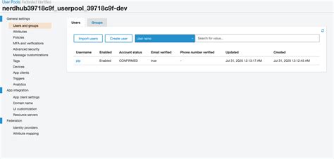 User Does Not Exist Error Even Though User Exists In User Pool · Issue
