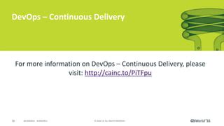 Case Study Williams Establishing A DevOps Model Based On The Gartner Layered Testing Strategy PDF